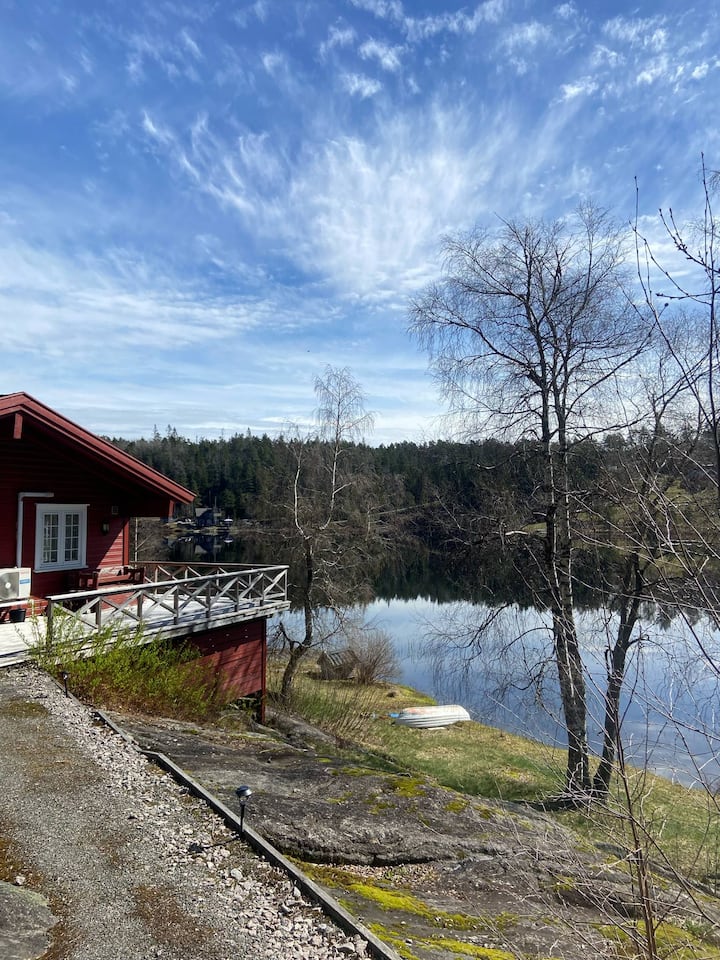 Koselig Hytte Ved Ferskvann - Noruega