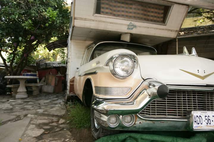 57 Cadillac Rv, In Backyard - Los Angeles, CA