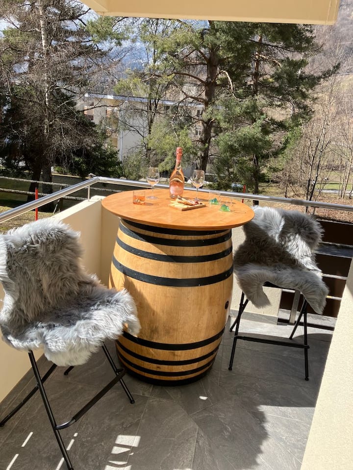 2 1/2 Grande E Moderno, 4 Letti - Leukerbad