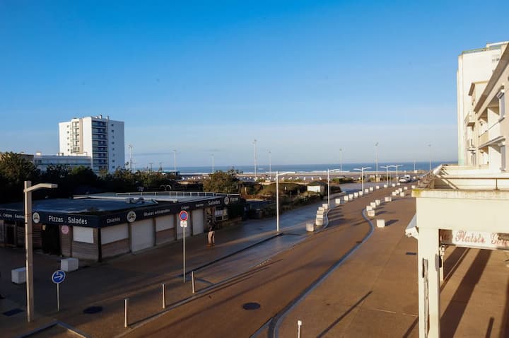 Terrasse Vue Mer + Garage Au Coeur De Berck-plage - Berck