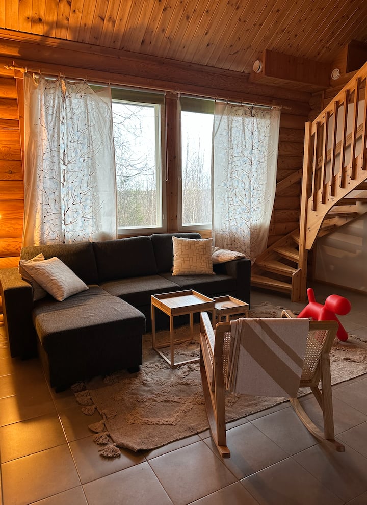Silmu+aava: Siili Log Cabin - Savonlinna