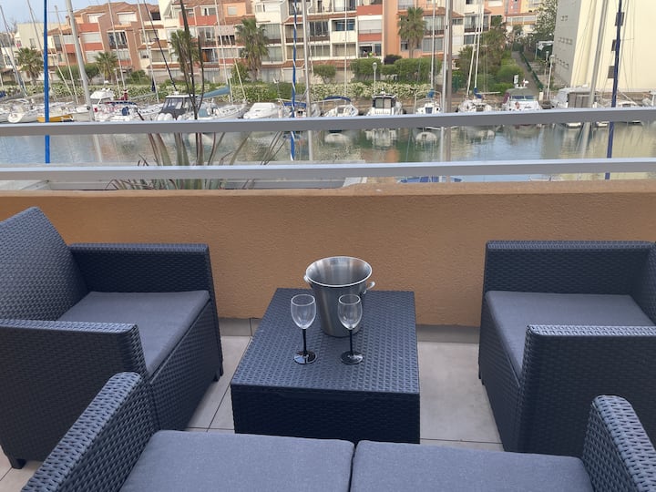 Vue Marina – Grand T3 + Mezzanine - Agde
