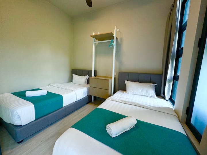 Ssvc Quadruple Comfy City View 2 Bedrooms @ Jq - Kota Kinabalu