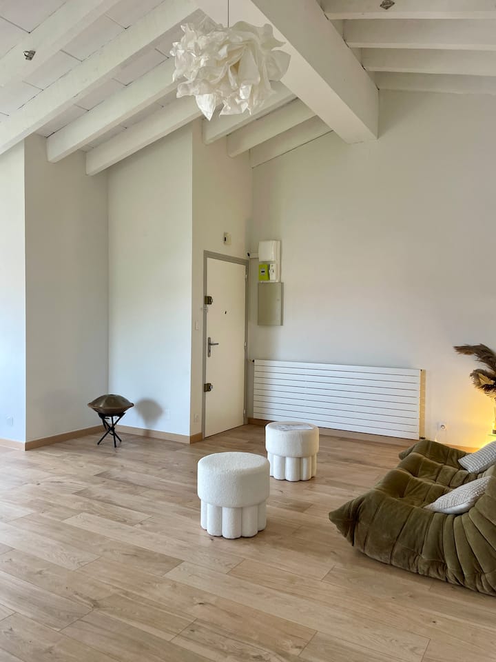 Havre Zen & Lumineux Pour 2 Ou 3 Pers + Bébé - Perpignan