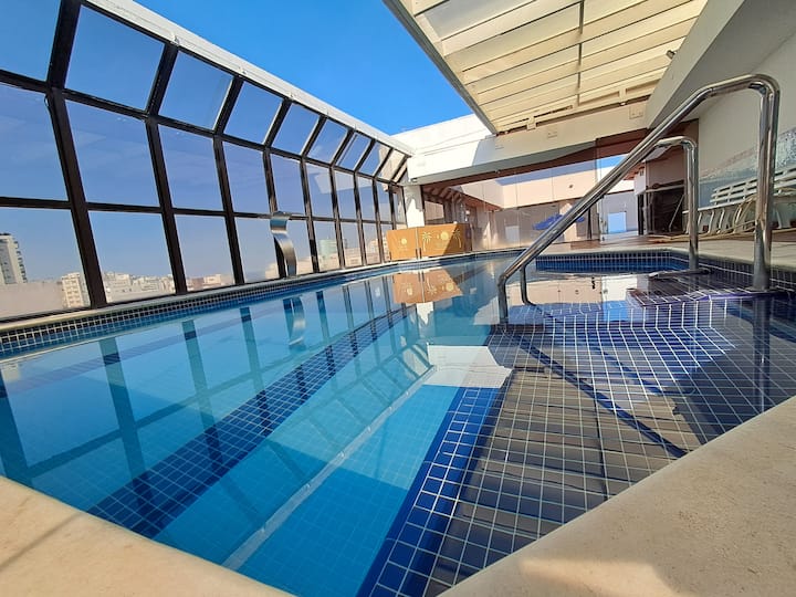 Apto/hotel Golden Beach Guarujá - Guarujá