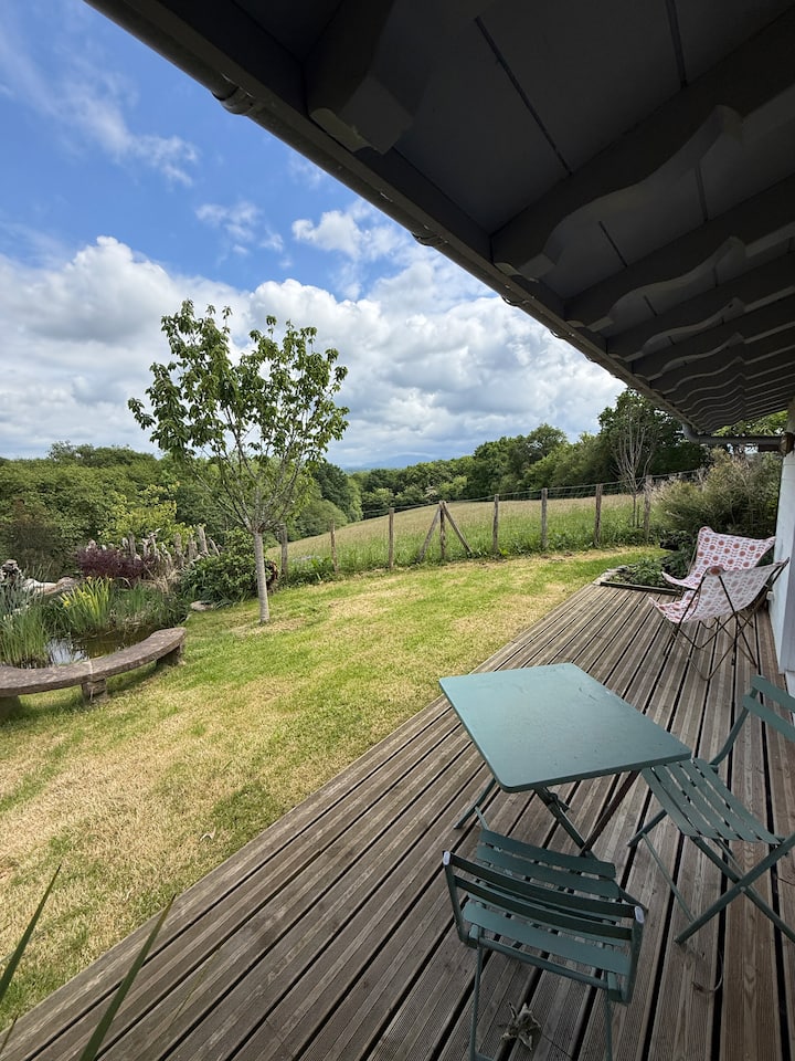 Studio En Pleine Nature, Vue Montagne - Ascain