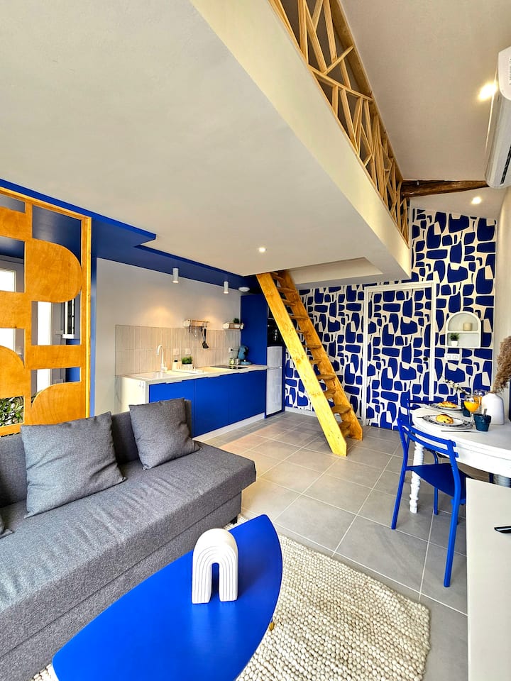 Le Santorin - Parking - Climatisation - Montrevel-en-Bresse