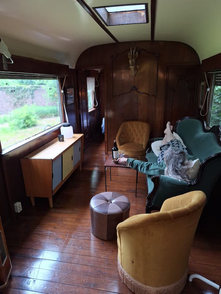 Charmante Pipowagen In Mooie Tuin Dicht Bij Gent - 