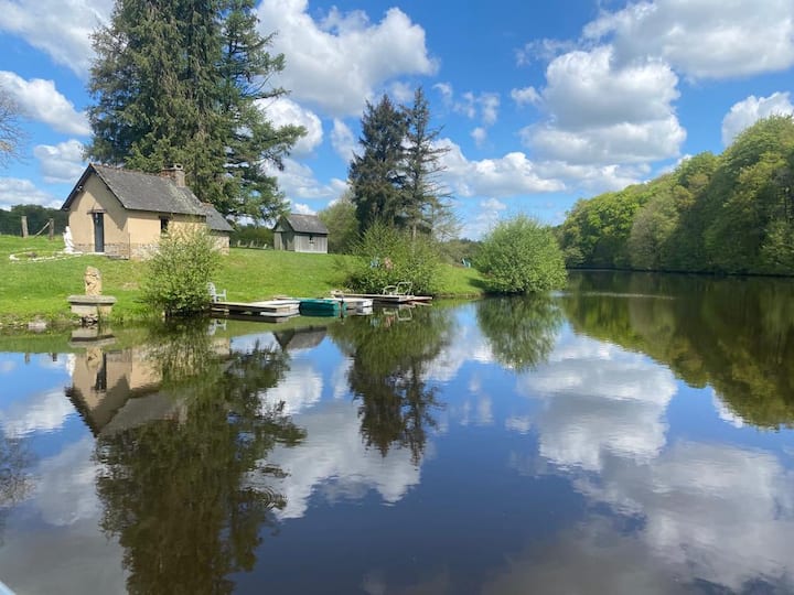 Superbe Moulin En Bretagne Avec éTang Et Forêt - Fougères