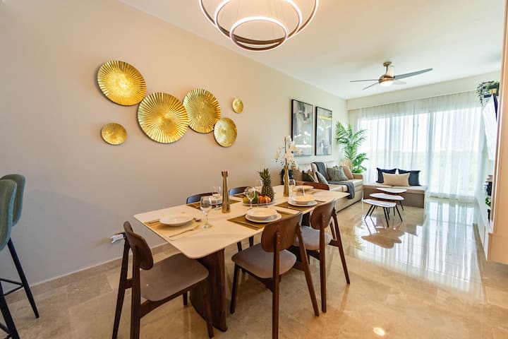 Bright 2br Terrace · Pool & Golf Views | Cana Rock - 