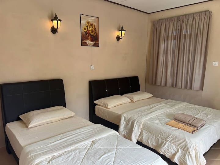 Abza Garden Chalet | Your Green Getaway | Anggerik - Ketereh