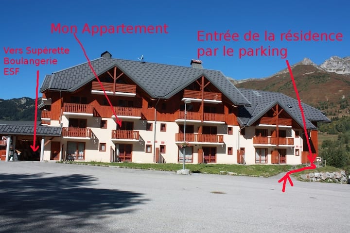Appartement 6 Couchages - Les Avanchers-Valmorel