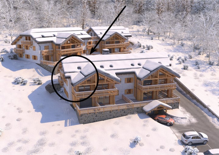 La Tanière Des Oursons Duplex Neuf 9/10p - Sauze d'Oulx