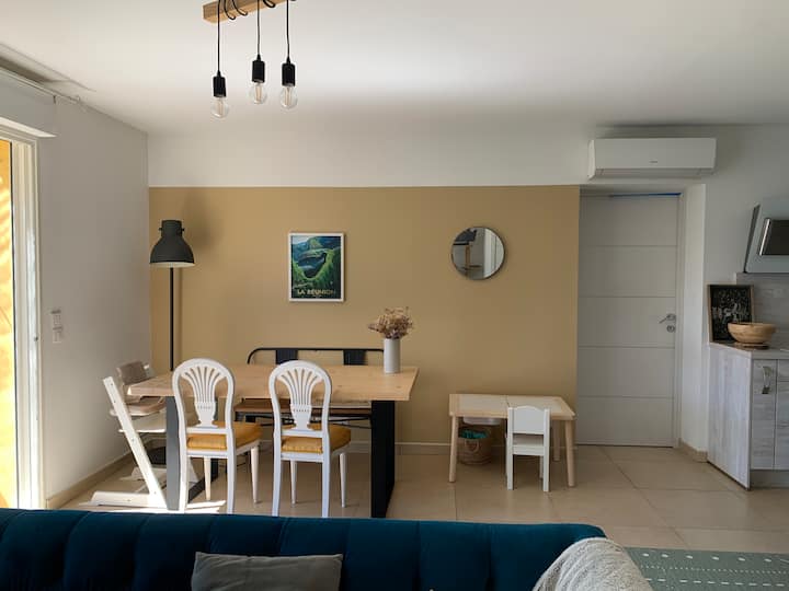 Villa Chaleureuse Avec Piscine - Montauroux