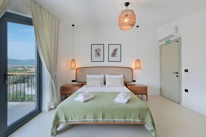Fethiye Merkez`de Bohem Villa - 페티예