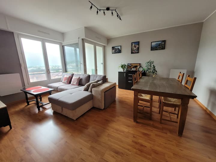 T2 Centre Aix-les-bains - Vue Dent Du Chat - Aix-les-Bains