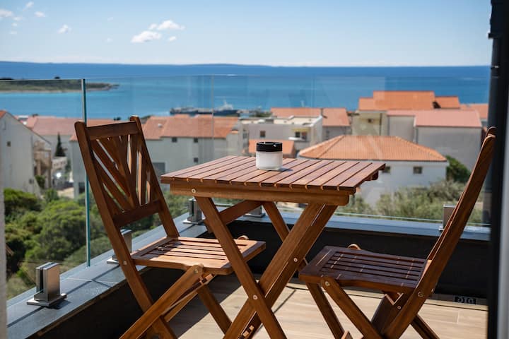 The Old Man And Sea-sea View Room - Novalja