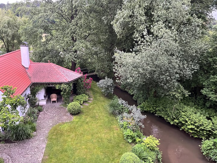 Romantisches Häuschen, Tiny House Am Mühlbach - Markt Indersdorf