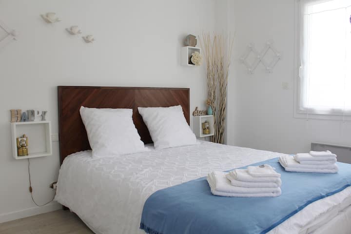 Chambre Aurigny Villa Carpe Diem - Agon-Coutainville