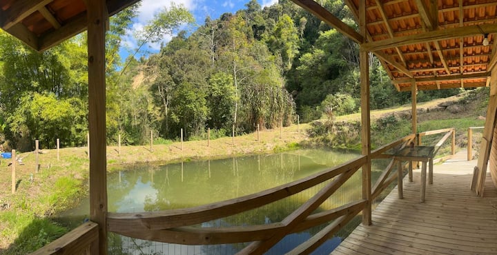 Cabana Em Meio à Natureza  Em Alfredo Wagner - Bom Retiro