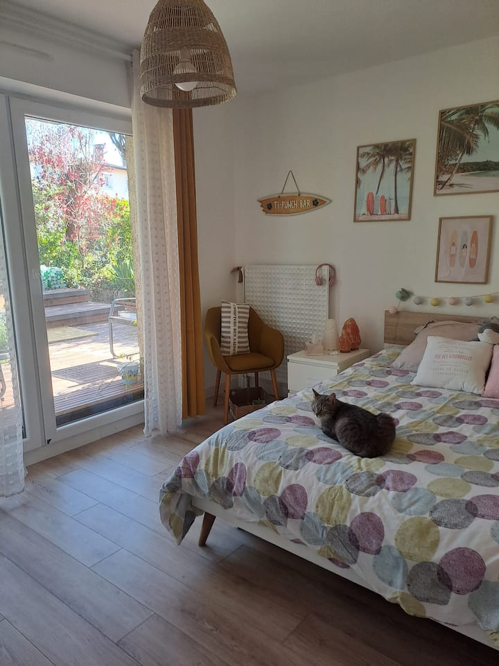Jolie Chambre Avec Terrasse - Annecy
