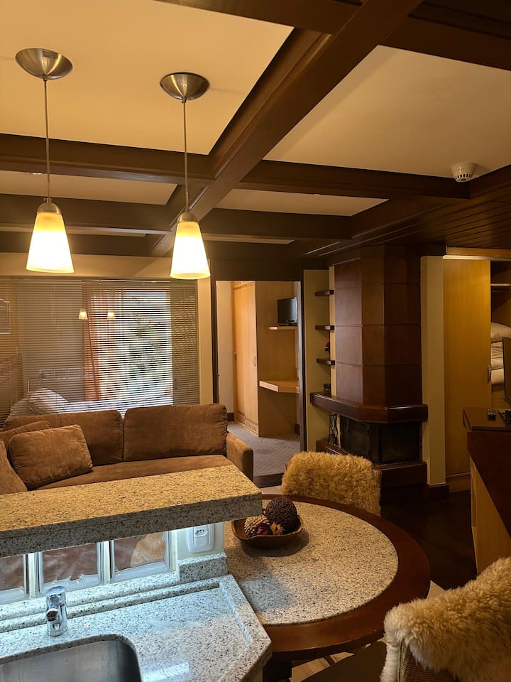 Flat Luxo Com Banheira No Mountain Village (3010) - Canela