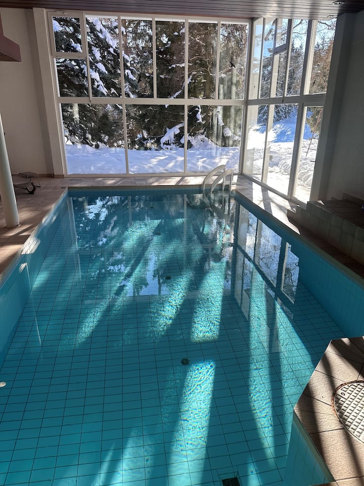 Direkt Am See, Indoor Pool, Sauna, Garten, Parking - Crans-Montana