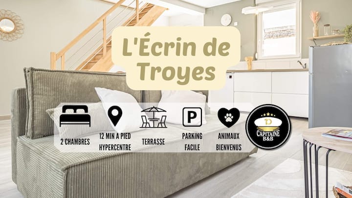 L'écrin De Troyes - Maison De Ville - 4 Pers. - Troyes