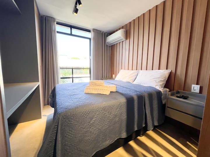 Studio Na Asa Norte Com A/c - Sobradinho