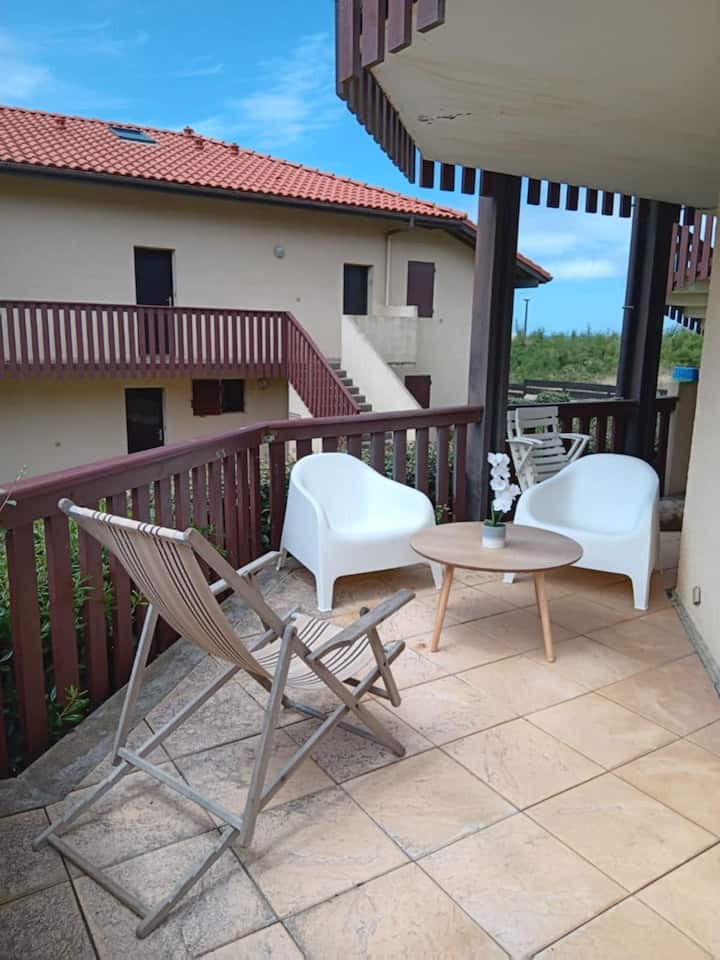 Chez Annette - Vue Mer & Terrasse Bord De Mer - Soustons