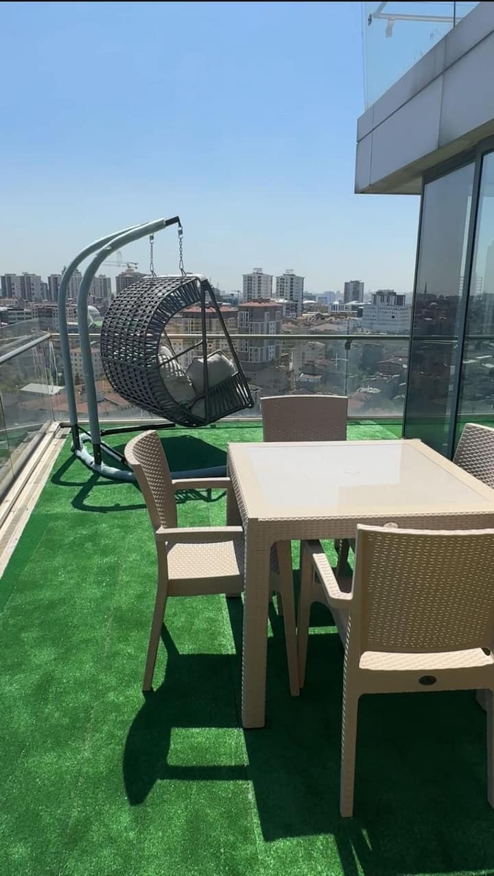 Brand-new Luxurious Terrace Hotel Apartment 1+1 - 伊斯坦堡