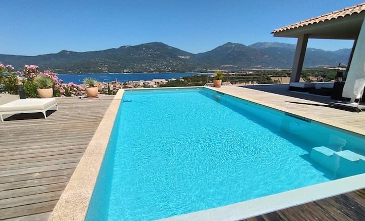 Villa Surplombant Le Valinco - Propriano