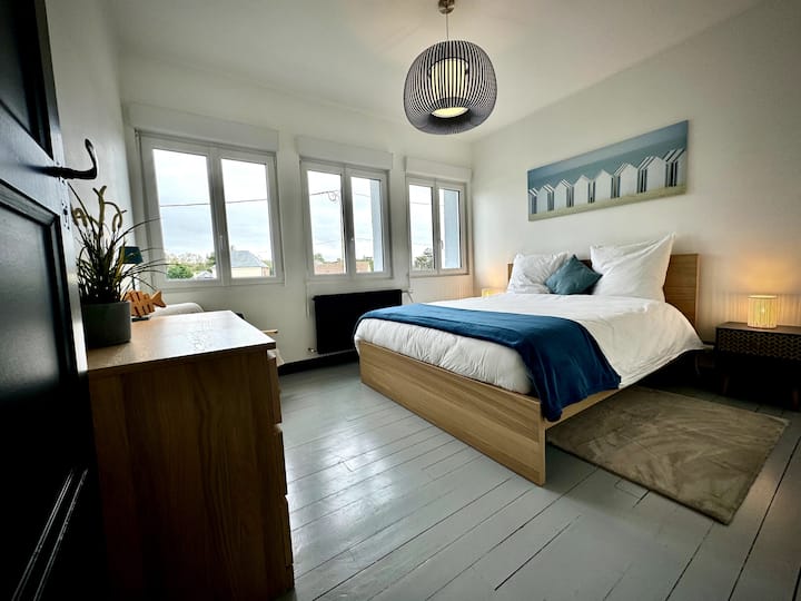 Maison De Famille  à 700m De La Mer Avec Parking - Baie de Somme