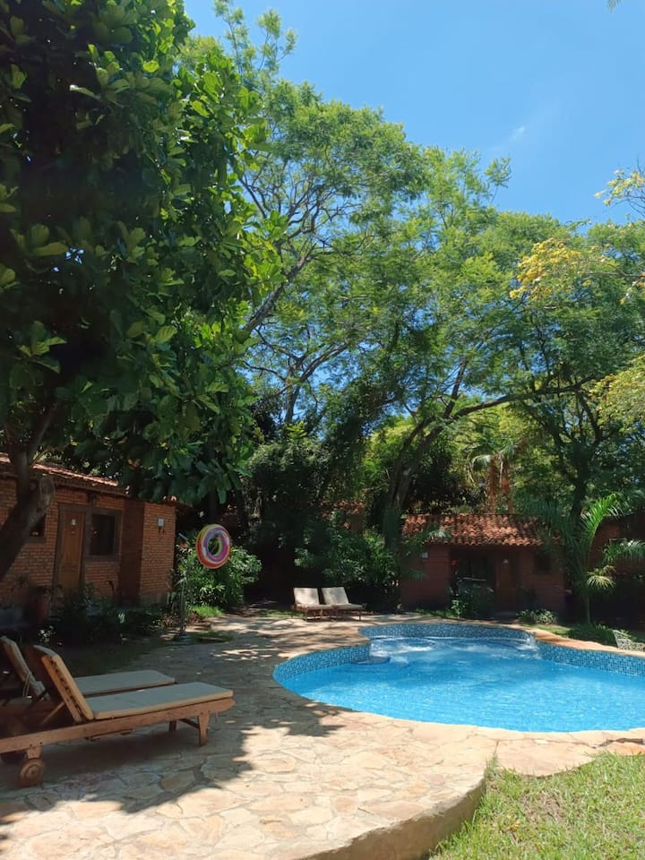 Cabañas Los ÁRboles - Monoambiente Para 2 Personas - Paraguay