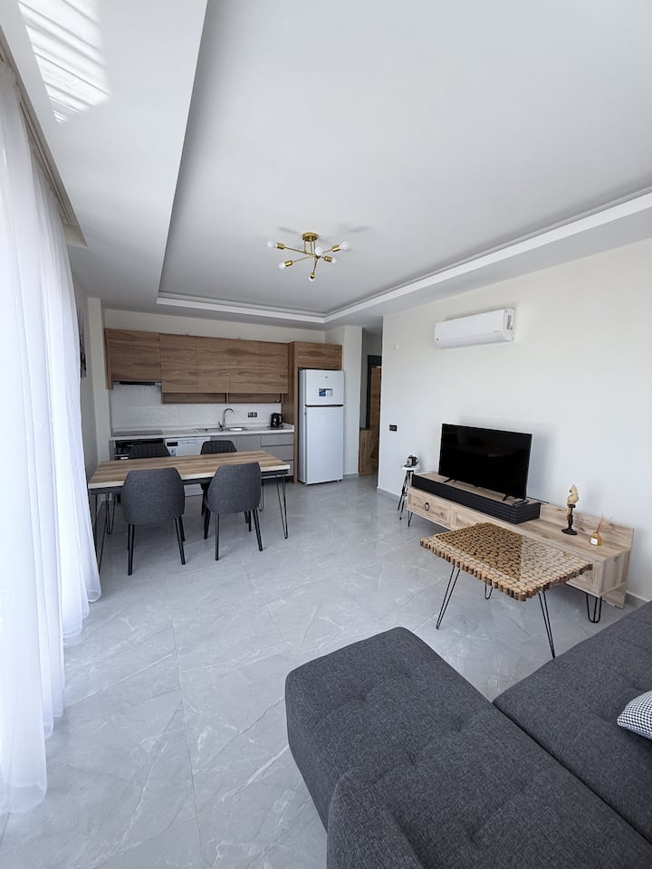 Квартира с видом на море - Mahmutlar