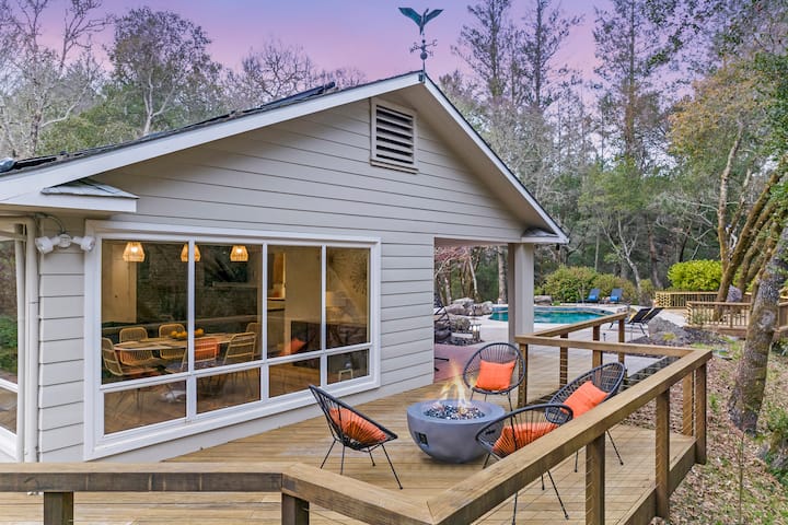 Wine Country Retreat | Pool + Hot Tub | Pets Ok - Calistoga, CA