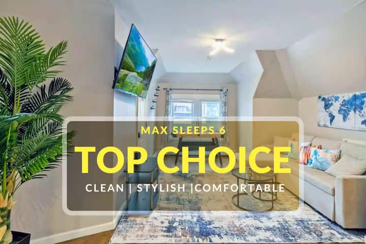 King Bed | Wifi Desk | Air Hockey | Car Bed - Montclair, NJ