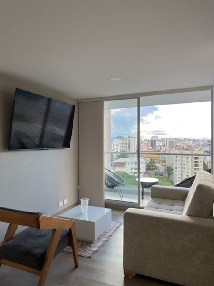 Hermoso Y Moderno Apto Amoblado. - Manizales