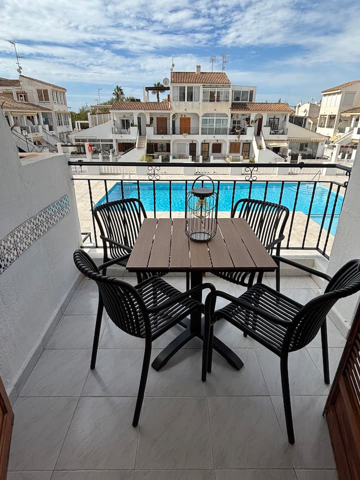 Torrevieja, Appartement 1 Chambre Avec Vue Piscine - Torrevieja