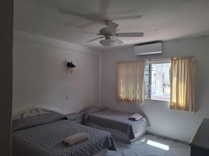 Hotel Cancún Rosa Habitación Con 2 Camas - Cancún