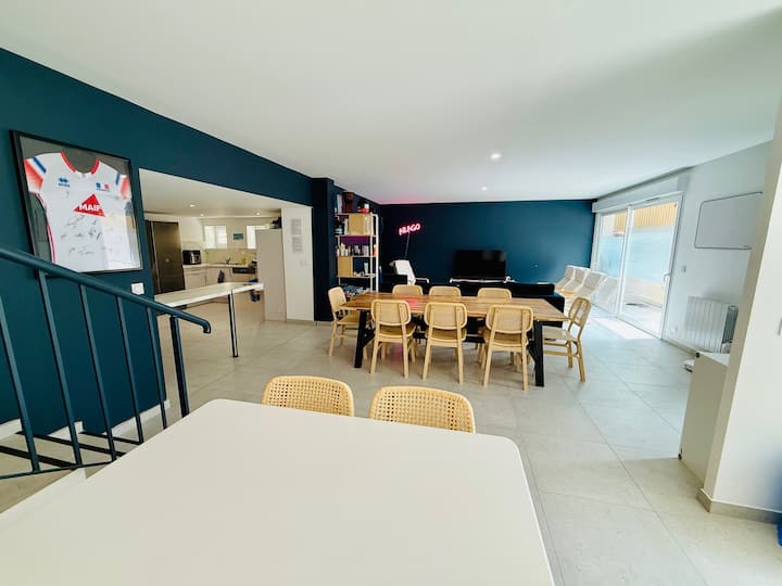 "Arago" Grande Maison Familiale Proche Des Plages - Sète