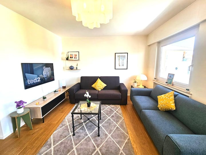 Comfort 2br Executive Flat With Terrace&parking - 뤽상부르