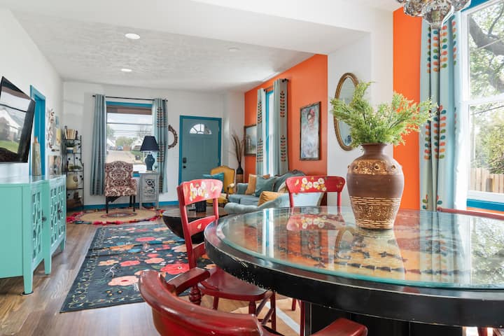 Casa Frida • Artsy & Cozy 5br Stay - オマハ, NE