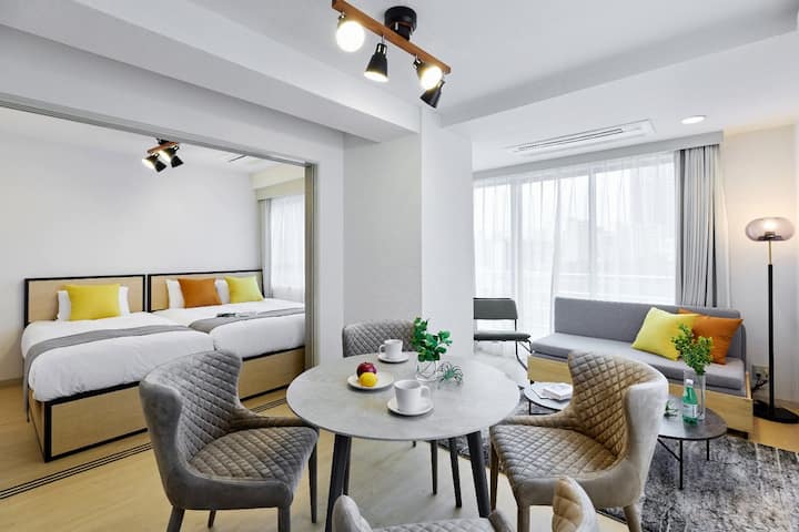 広尾駅から徒歩8分/複数の路線利用可能/デザイナーズ/コス南麻布 H03 - Tokio