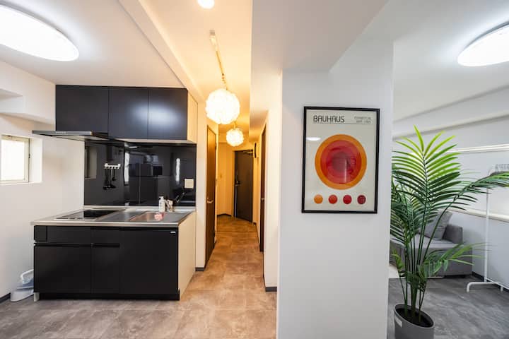 【駅徒歩7分新宿区】最大8名60平米 /フルリノベ/六本木・築地 - Shinjuku