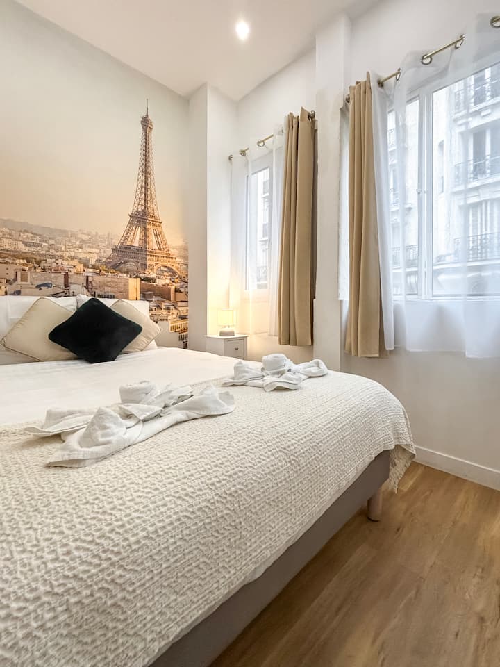 Stylish Stay – Rue Legraverend - Bondy