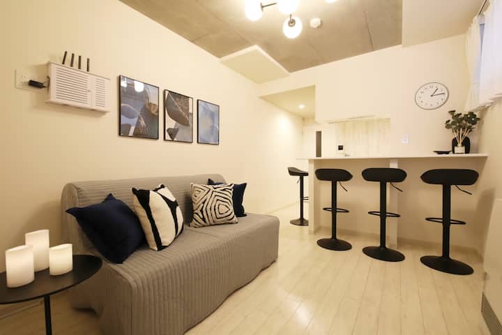 【大通・すすきのから車で10分】1ldk・4名宿泊・wi-fiあり・sroom＋201・za187 - Sapporo