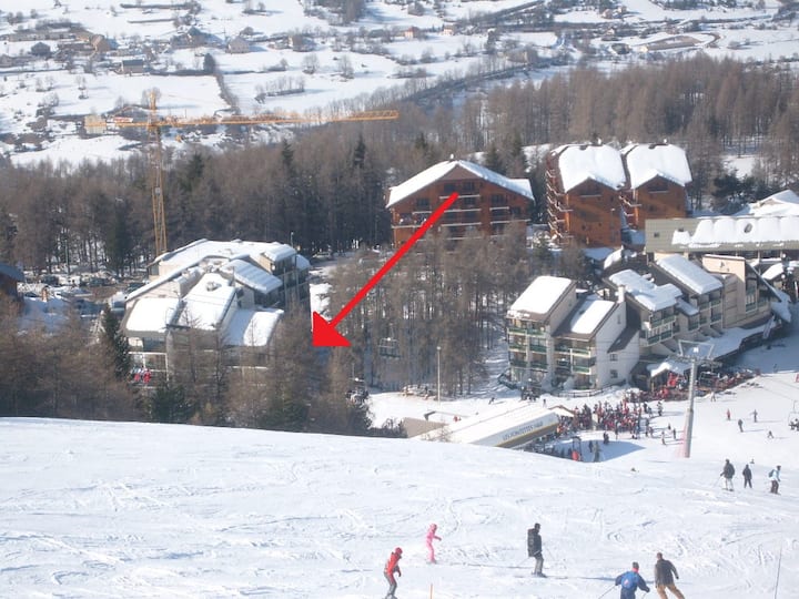 Skis Aux Pieds La Joue Du Loup 4pl En Rdc Terrasse - La Joue du Loup