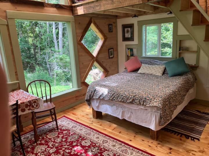 Apple Tree Cabin - Forest Art - Digby