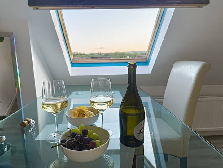 Luxury Penthouse Flat W River View - High Street - Oxford